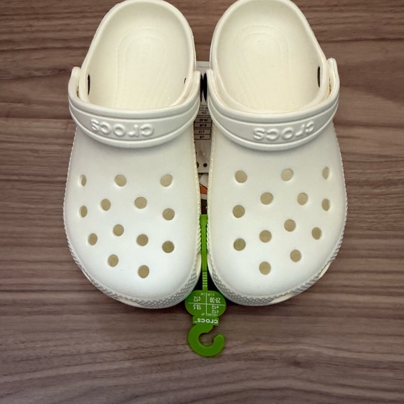 CROCS | Shoes | Crocs White Sandals With Signature Comfort | Poshmark
